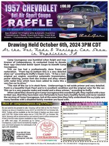 1957 Chevy Raffle - Hot Rods and Harleys Car Show